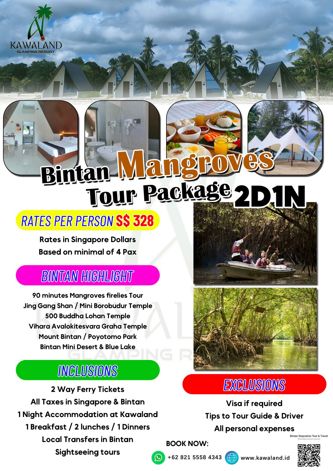 Bintan Staycation Tour Package – Kawaland Glamping